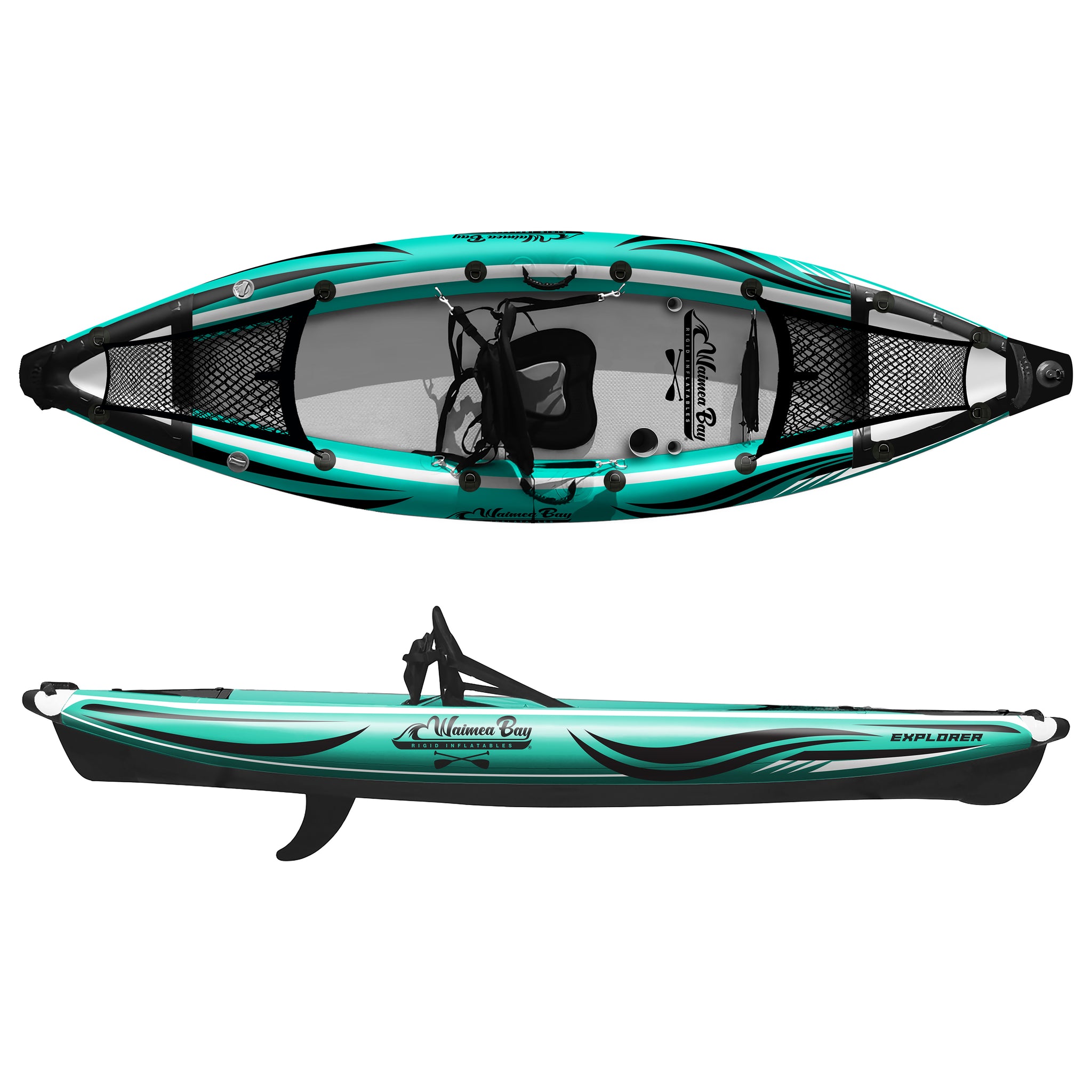 Explorer Inflatable Kayak – Waimea Bay Rigid Inflatables