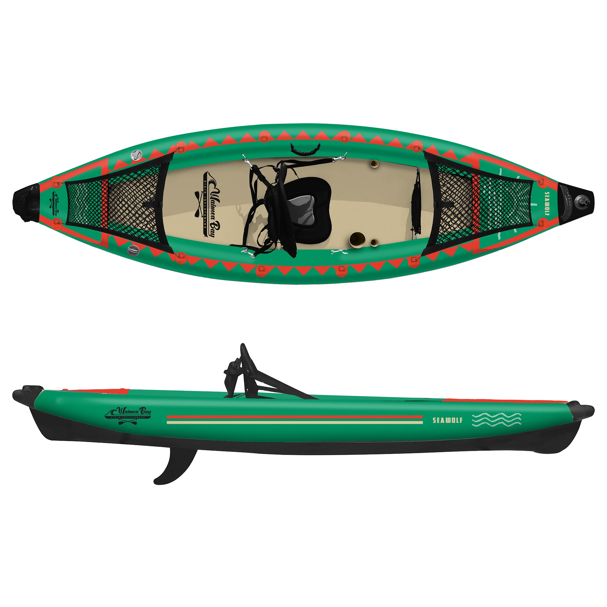 Seawolf Inflatable Kayak – Waimea Bay Rigid Inflatables
